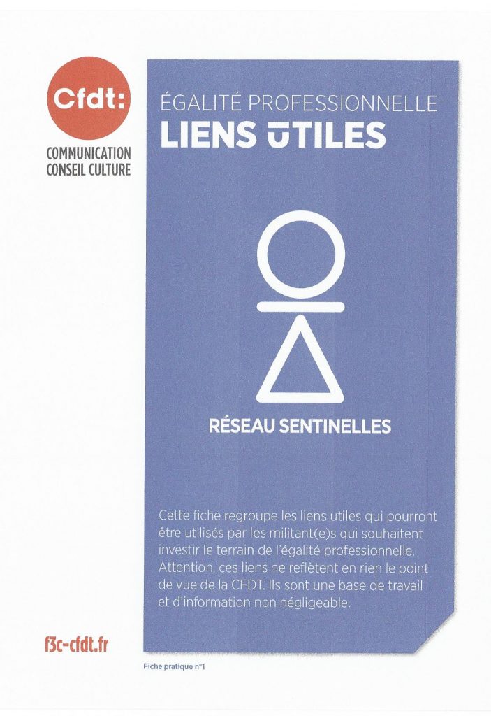 Réseau Sentinelles – CFDT S3C 44-85